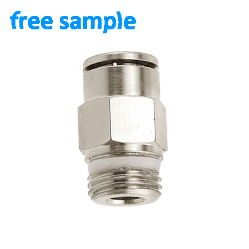 Brass Inner Hexagon Socket Male Straight With BSPP Thread
